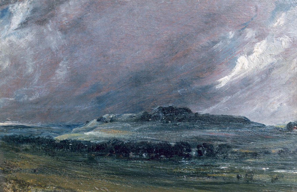 Old Sarum by John Constable: High-quality fine art print